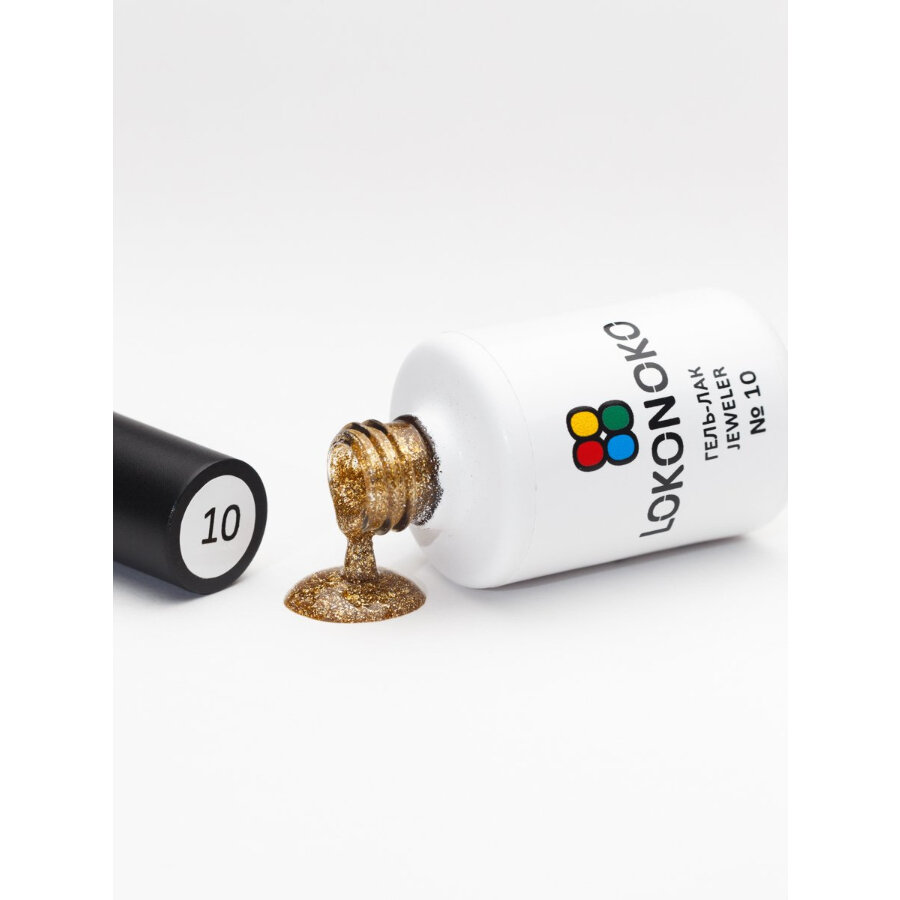 LOKONOKO, Гель-лак jeweler № 10, 8 мл
