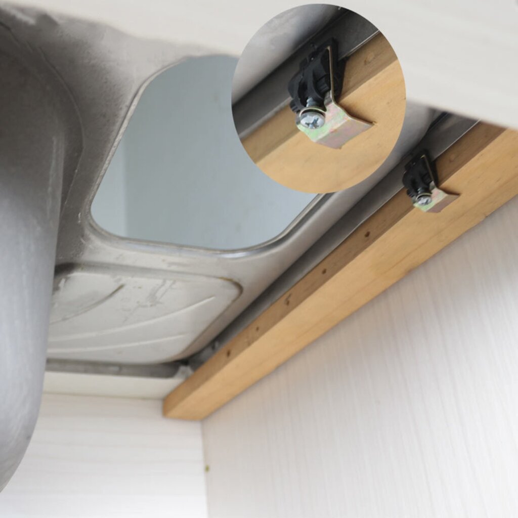 Крепеж для встраиваемой мойки, 10 шт.