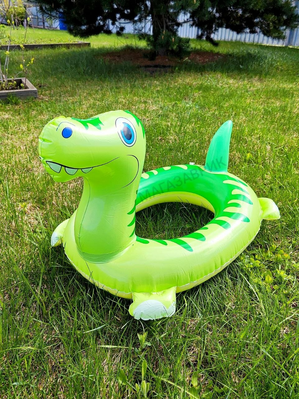 Круг плавательный "Тираннозавр", для детей 3-6 лет, диаметр 70 см