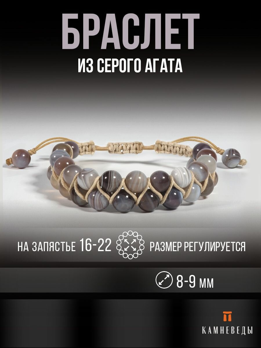 Браслет, агат