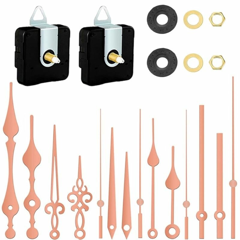 Часовой механизм, набор стрелок с указателем для панели толщиной 7-9 мм, ремонт часов, настенные часы сделай сам , двигатель