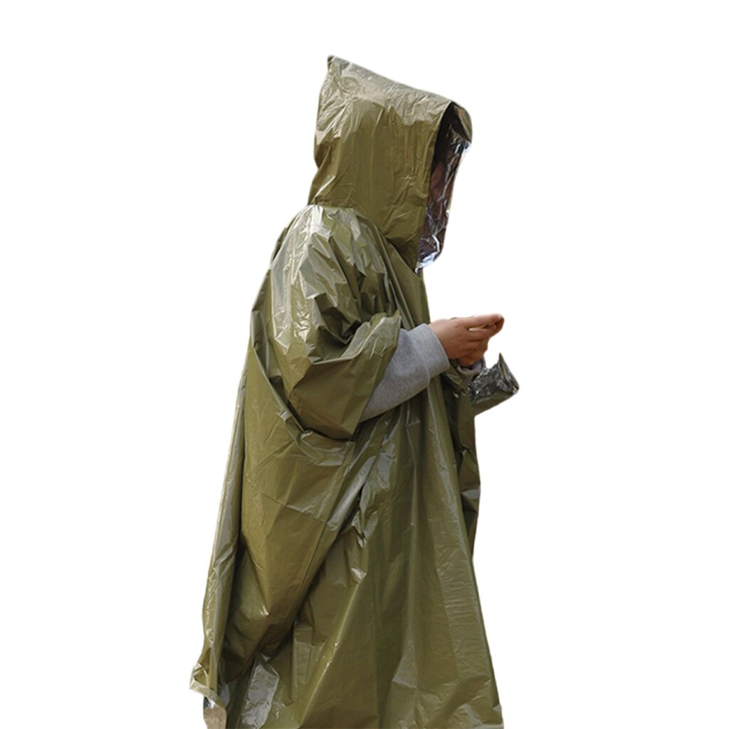 Наружные Переносные Плащи Одеяло из алюминиевой пленки Походные плащи