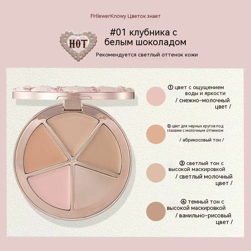 Осветляющий консилер flower knows Sweetheart bear