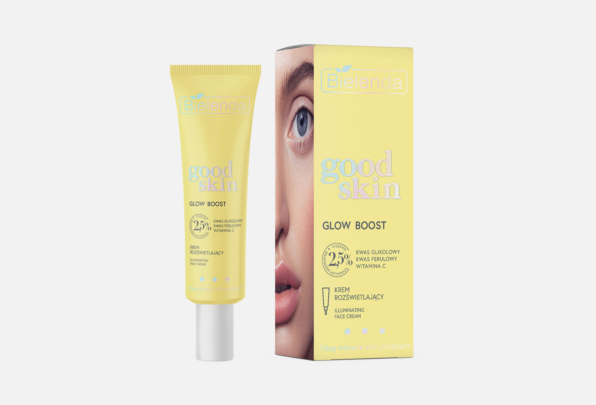Осветляющий крем для лица BIELENDA Good skin Glow boos 50 мл