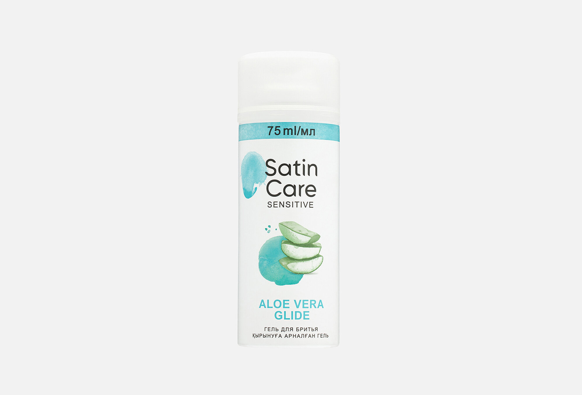 Гель для бритья GILLETTE Satin Care aloe 75 мл