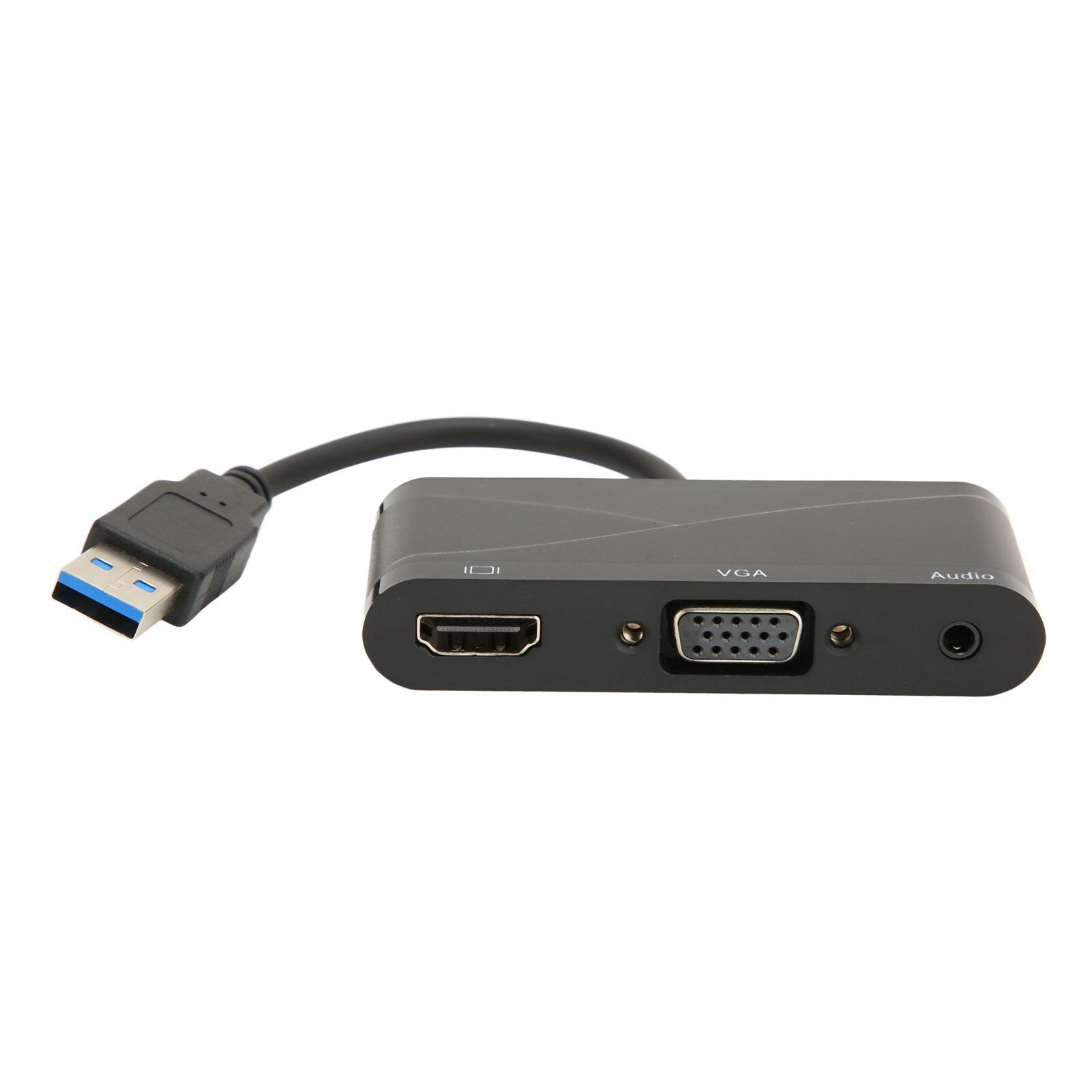 USB в HD Multimedia Interface 2 в 1 Черный 1080P 60HZ 5Gbps USB 3.0 к VGA адаптер для мультимедийных мероприятий