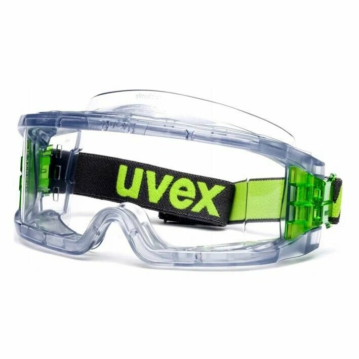 Очки защитные закрытые прозрачные UVEX Ultravision ацетатная линза, 9301714