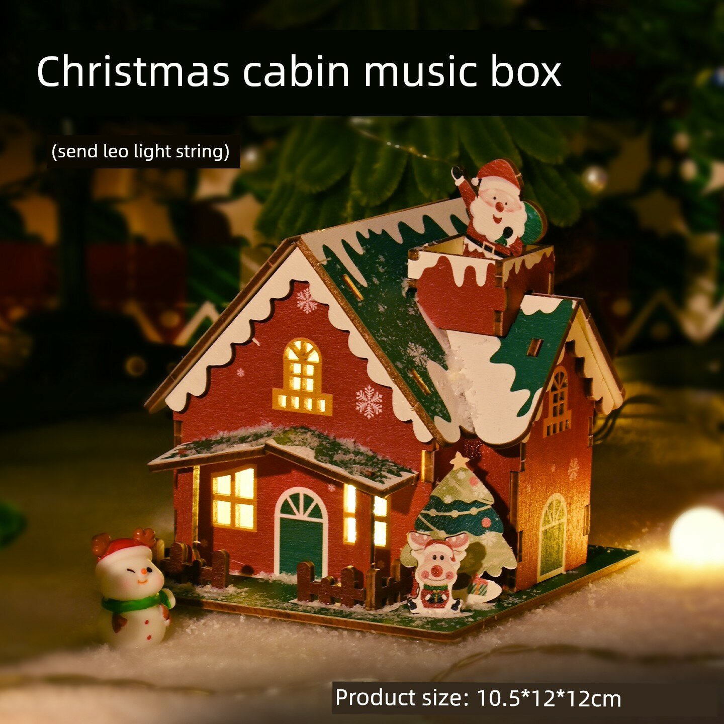 Рождественские материалы для рукоделия, украшения, светящиеся подвесные игрушки, рождественские подарки для