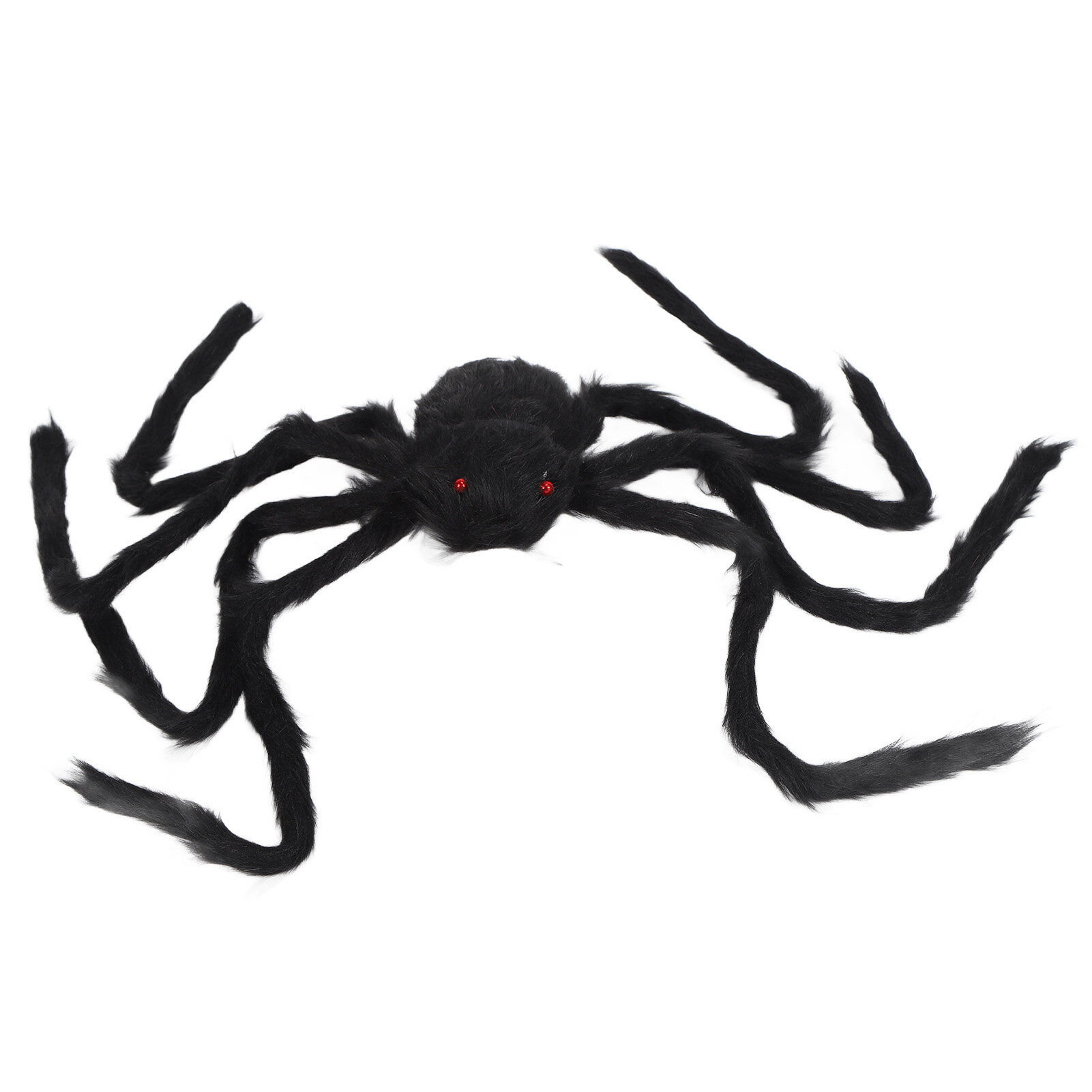 Пауки Хэллоуин Декор Ужасный Многоразовый Черный Гигантский Паук Хэллоуин Украшения Для Дома На Открытом Воздухе90см