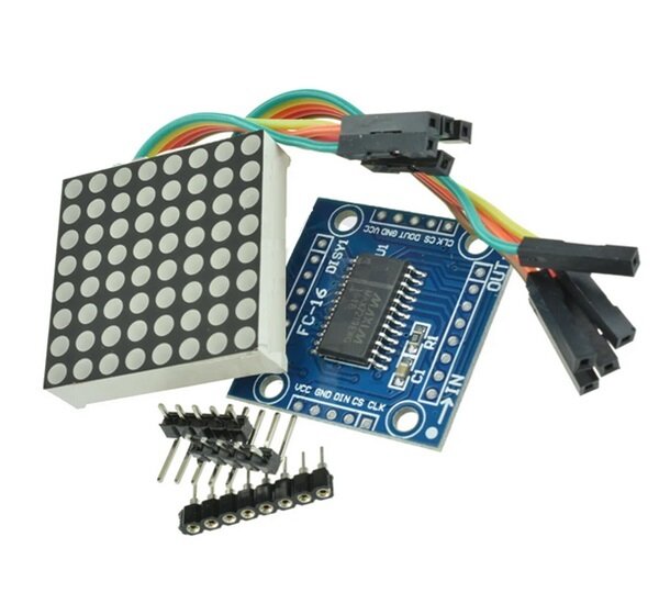 LED8x8 Дисплей, с контроллером MAX7219 (7219-8)