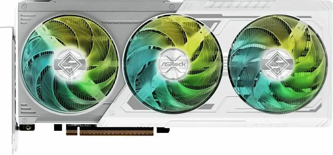 Видеокарта ASRock AMD Radeon RX 9070 XT Steel Legend 16Gb (RX9070XT SL 16G) Ret