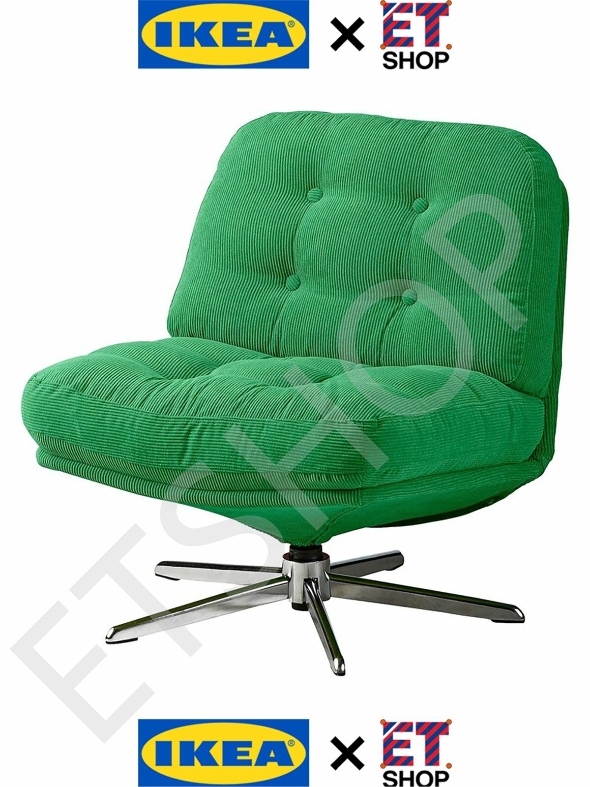 Кресло IKEA DYVLINGE с подлокотниками в стиле мид-сенчури вращающееся кресло для отдыха для малогабаритных квартир