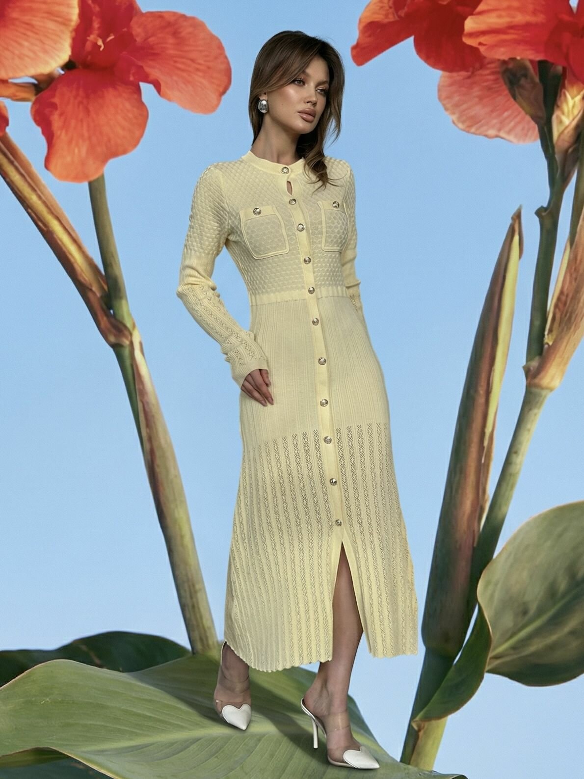 Платье Осень-зима 2025