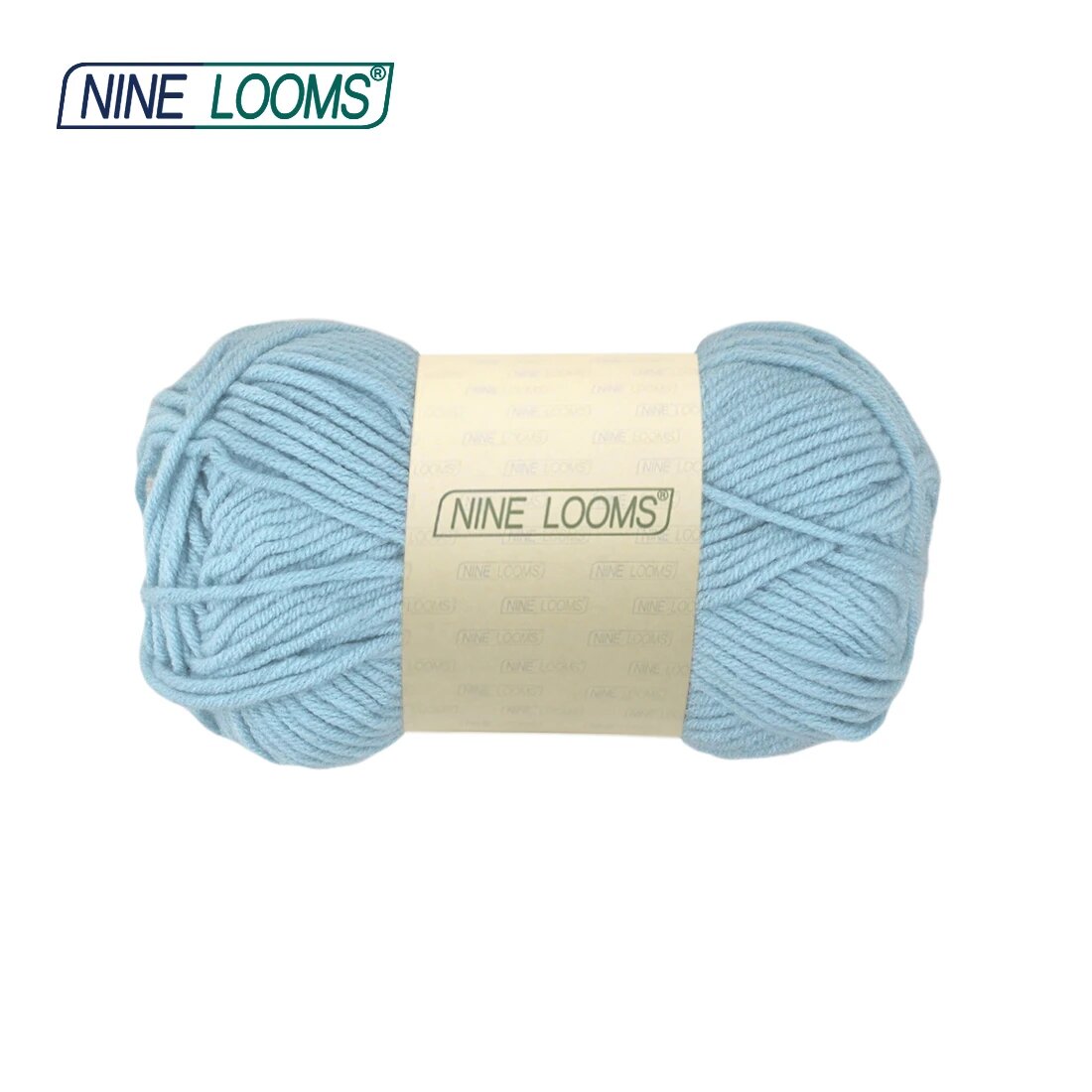 NINE LOOMS пряжа акриловая, Blue Mist, 50г, цвет 67