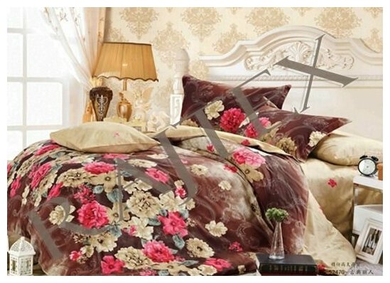 TLB-010 КПБ Райтекс Сатин 2спальный (100%хлопок) 180*210 Элит