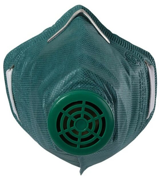 Респиратор чашеобразный У-2К FFP1 с клапаном, набор 2 шт, защита дыхательных путей