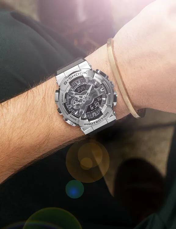 Наручные часы CASIO G-Shock, стальной — фото 1