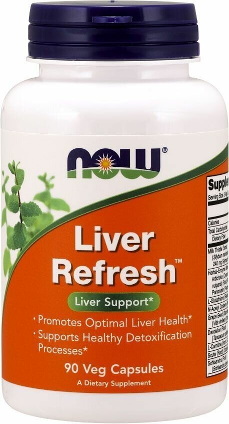 Now Liver Refresh 90 капсул