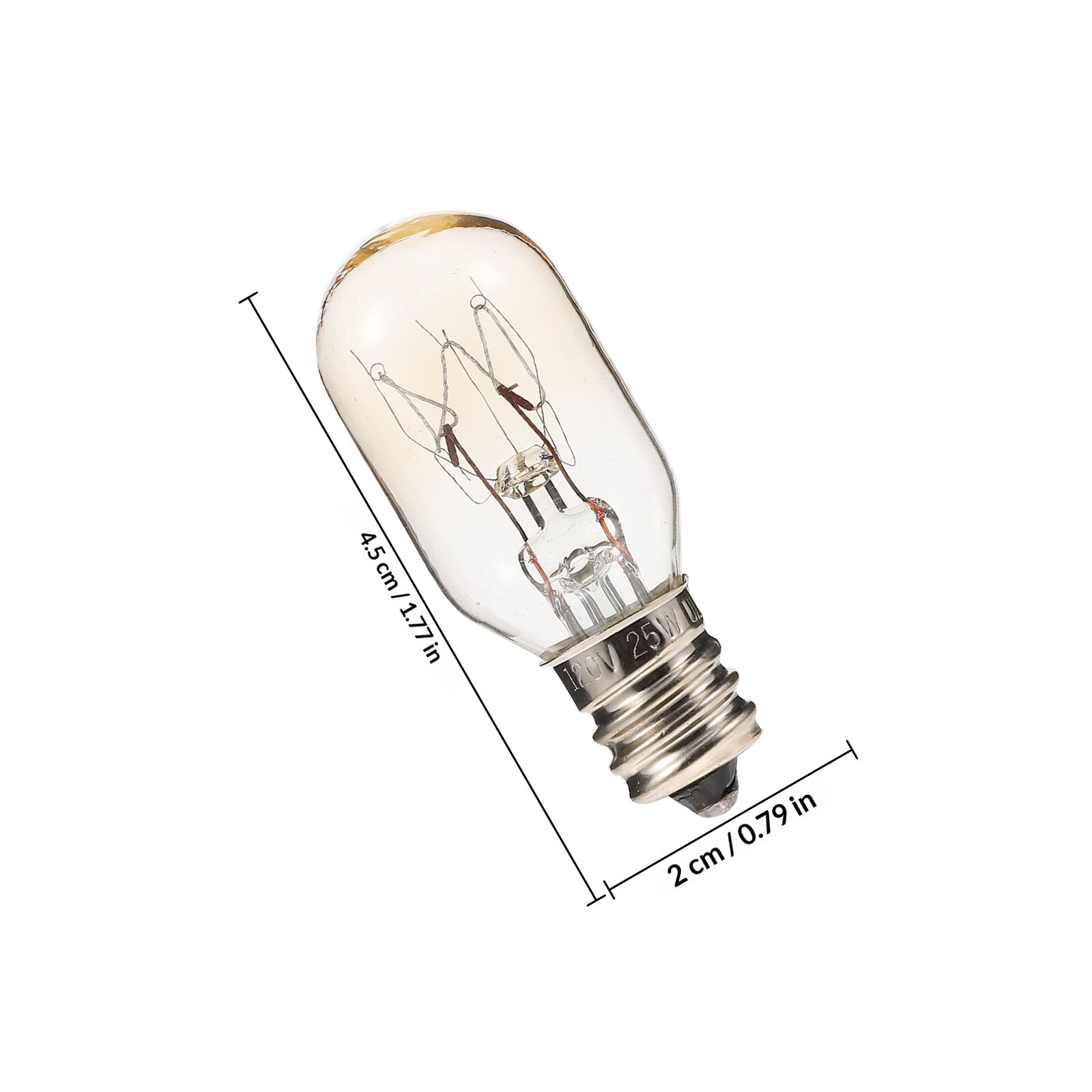 8 Штук Лампочки Для Холодильника С Цоколем E12 120V Накаливания 2x2x4 5Cm