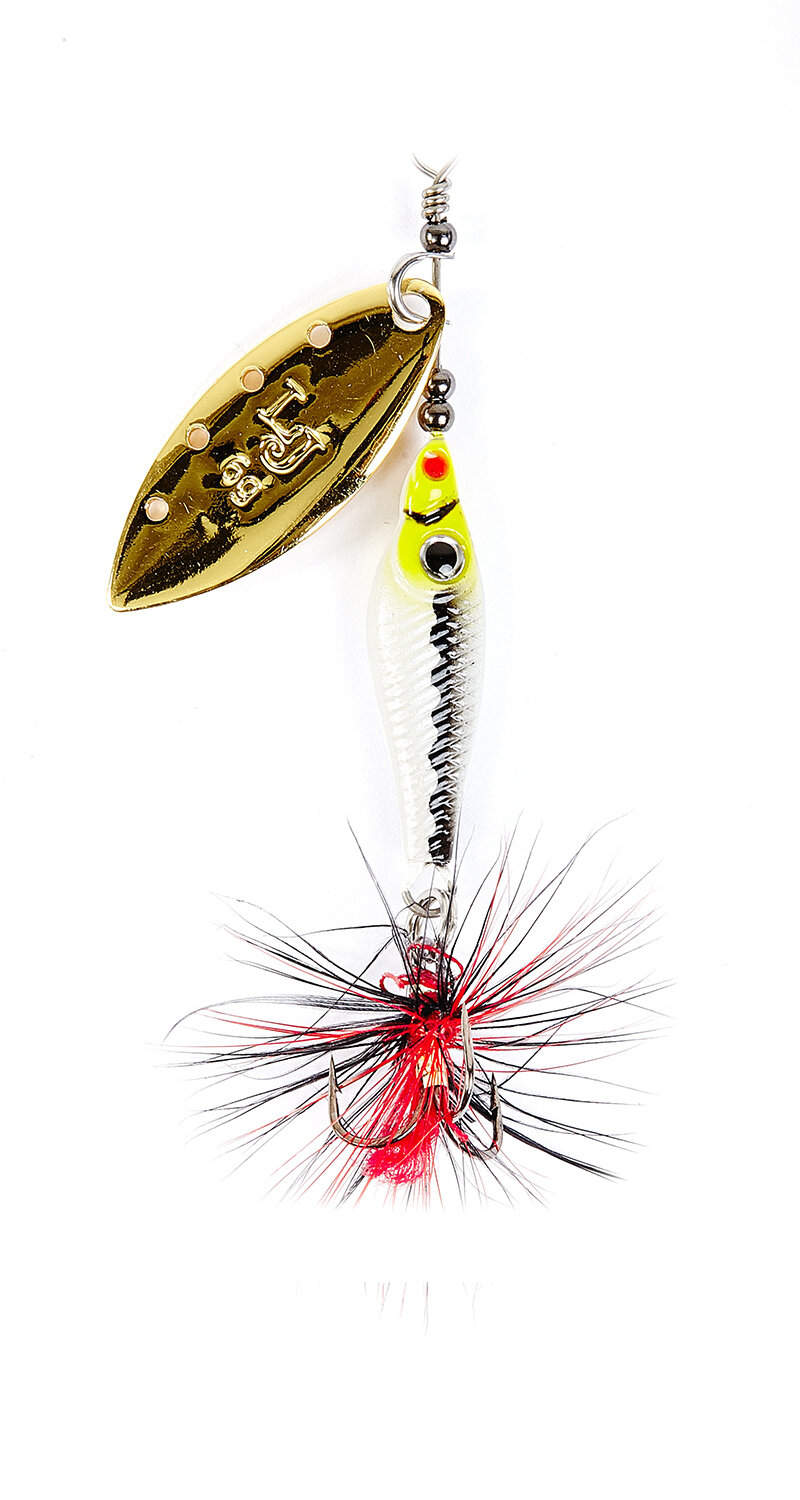 Блесна колеблющаяся Mottomo SKILL BLADE, вес 10.5гр # Gold Fish