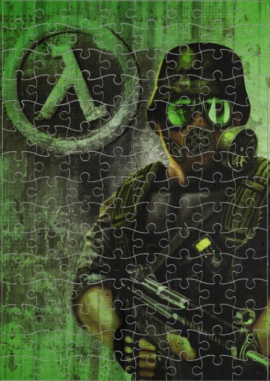 Пазл Half-Life, Халф Лайф №2, А4