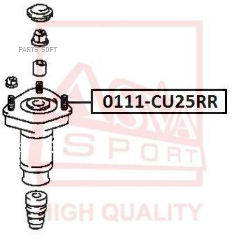 0111CU25RR ASVA Опора амортизатора