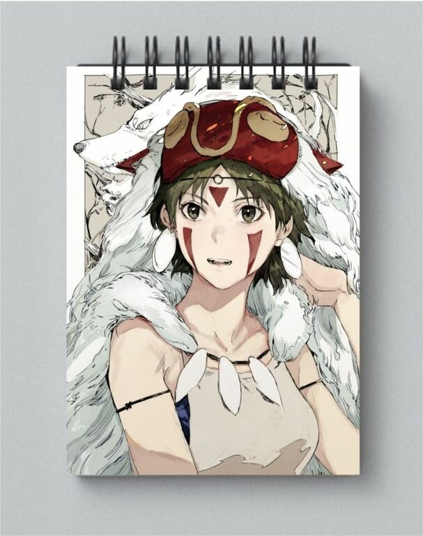 Блокнот Принцесса Мононоке, Princess Mononoke №10, А5