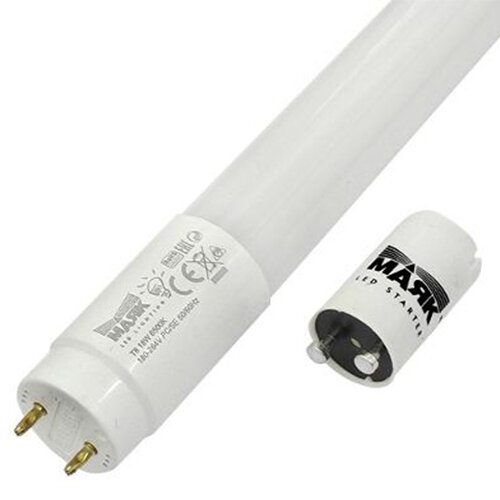 Светодиодная лампа Т8 G13 18Вт 6500К 1200мм маяк LB-T8PRO-12/18W/6500-001