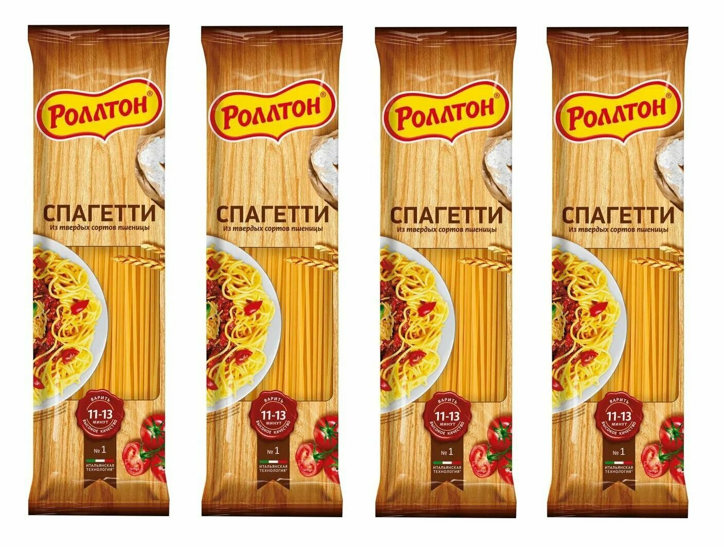 Спагетти Роллтон группа А 400 г х 4 пачки