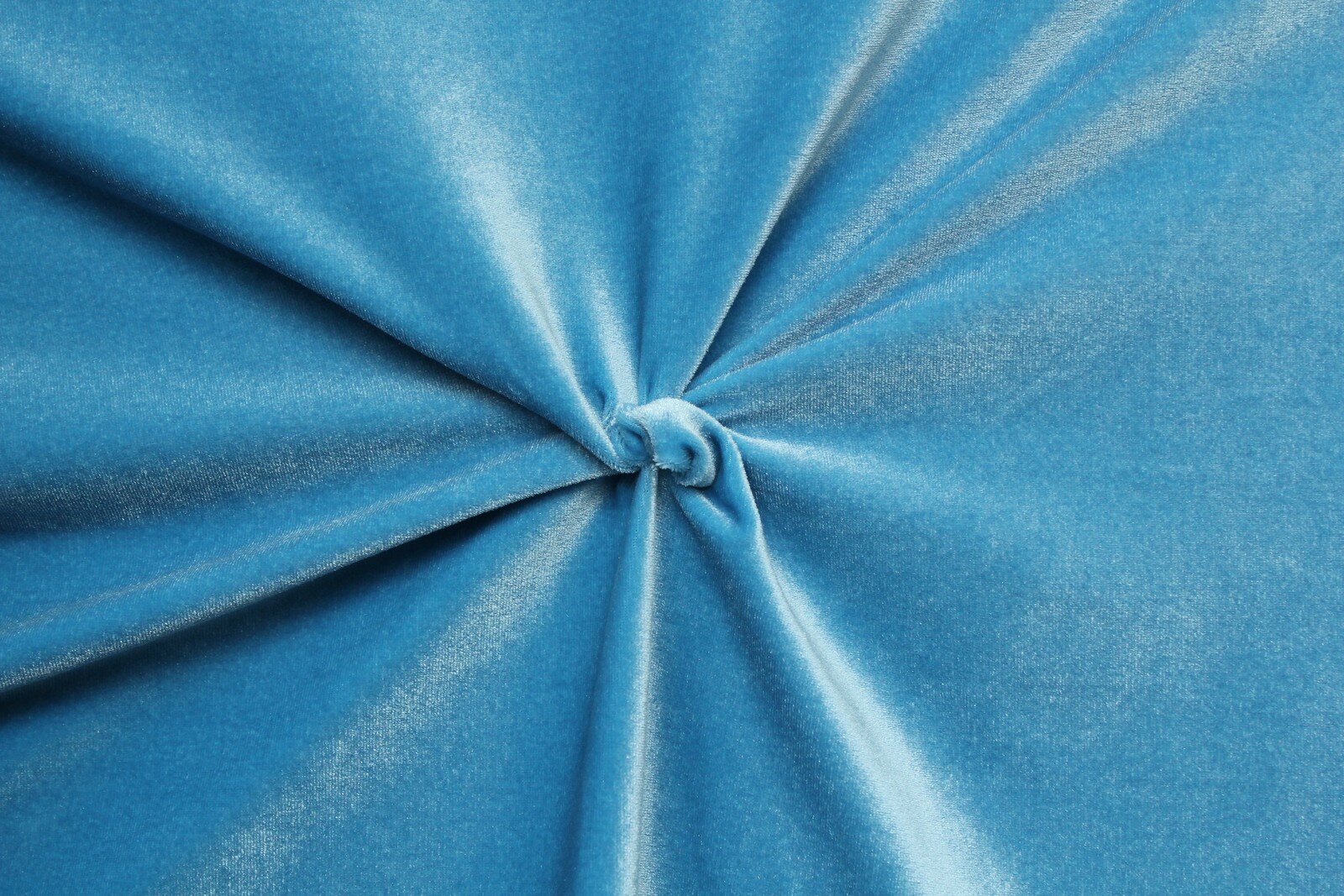 Ткань Бархат стрейч светло-голубой, ш145см, 0,5 м