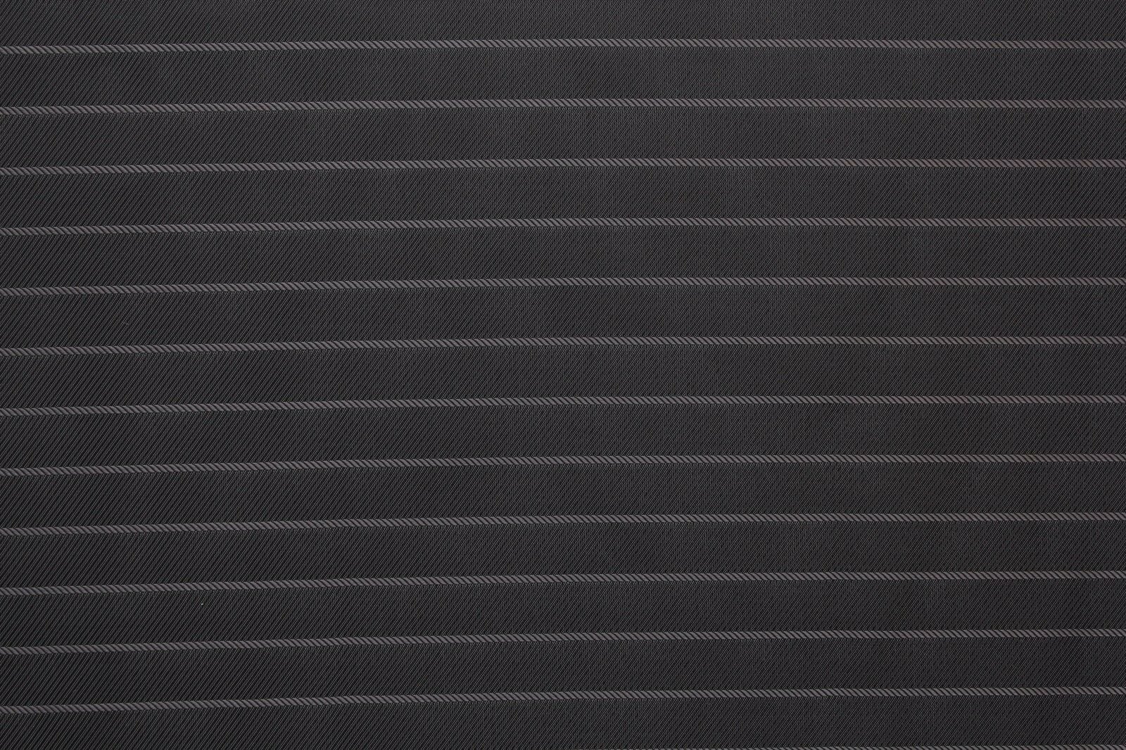 Ткань подкладочная Zegna купра серо-чёрная в полоску , ш148см, 0,5 м