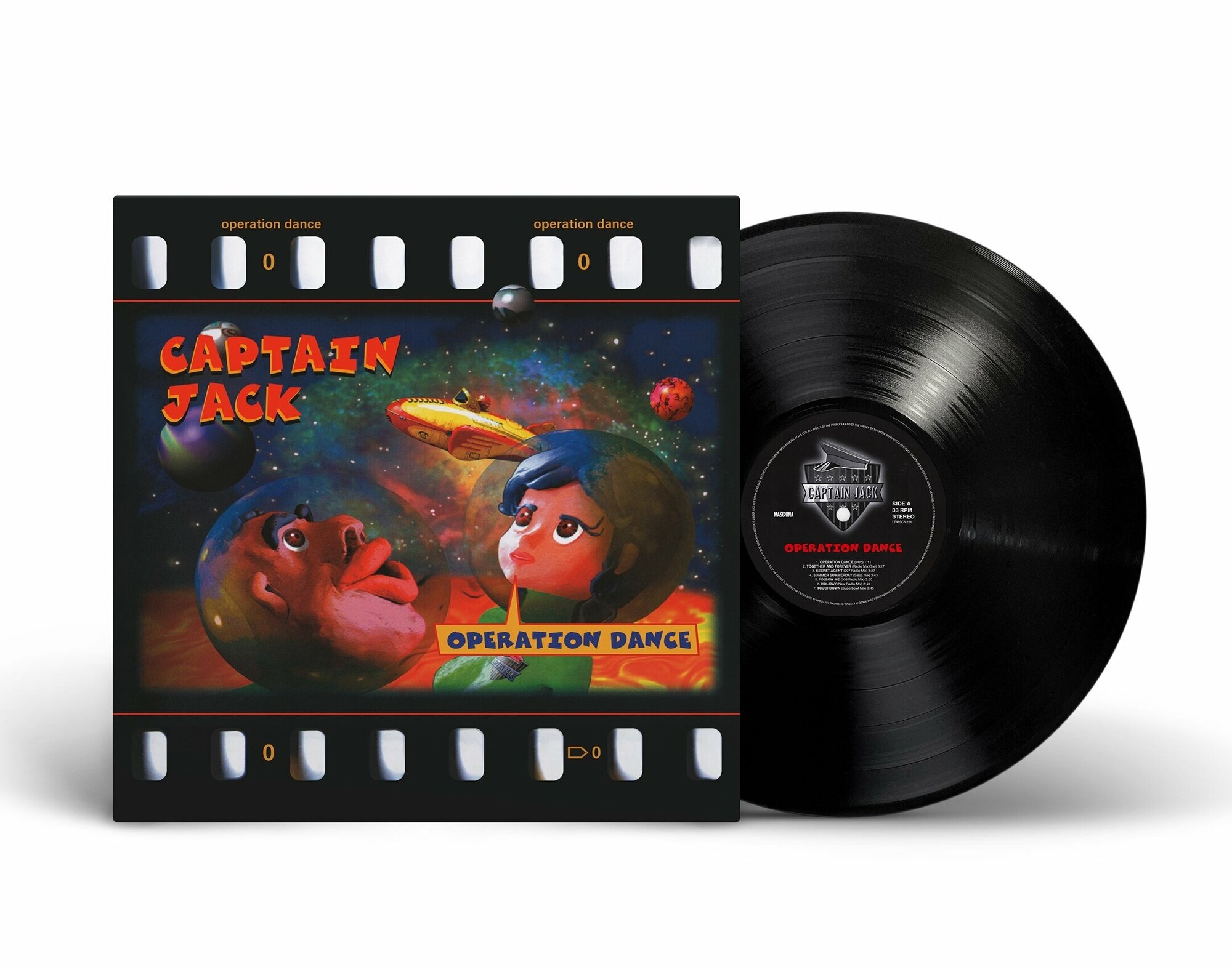 Виниловая пластинка: Captain Jack - "Operation Dance" (1997/2023) (Black Vinyl)