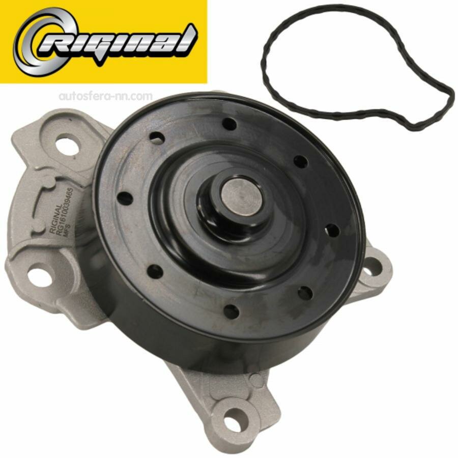 RIGINAL RG1610039465 Насос водяной (помпа) для а/м Toyota Auris 07-, Avensis 08-, Corolla 06-, Rav 4 08-, Yaris RIGINAL