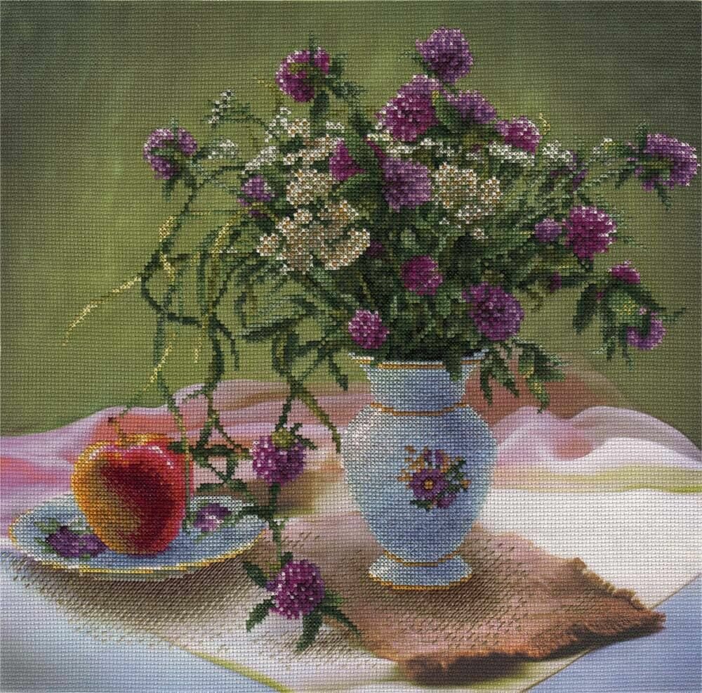 Набор для вышивания крестом "Запах лета" Н-1314, 33х30 см, Panna