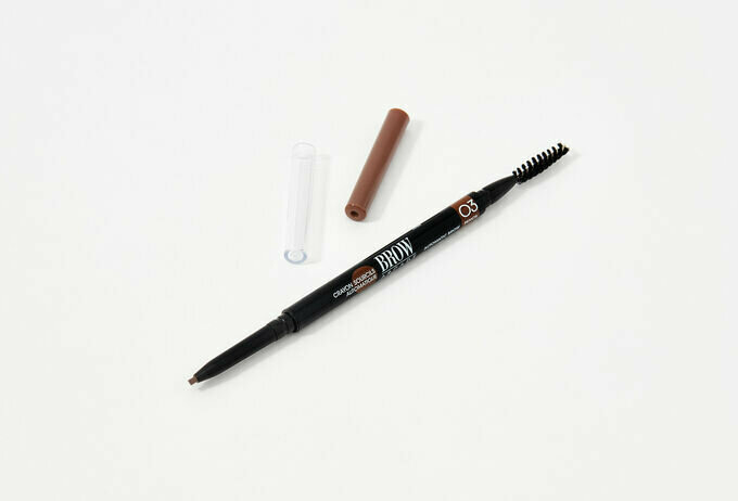 Карандаш для бровей Vivienne Sabo, Brow Arcade автоматический, 03 Темно коричневый