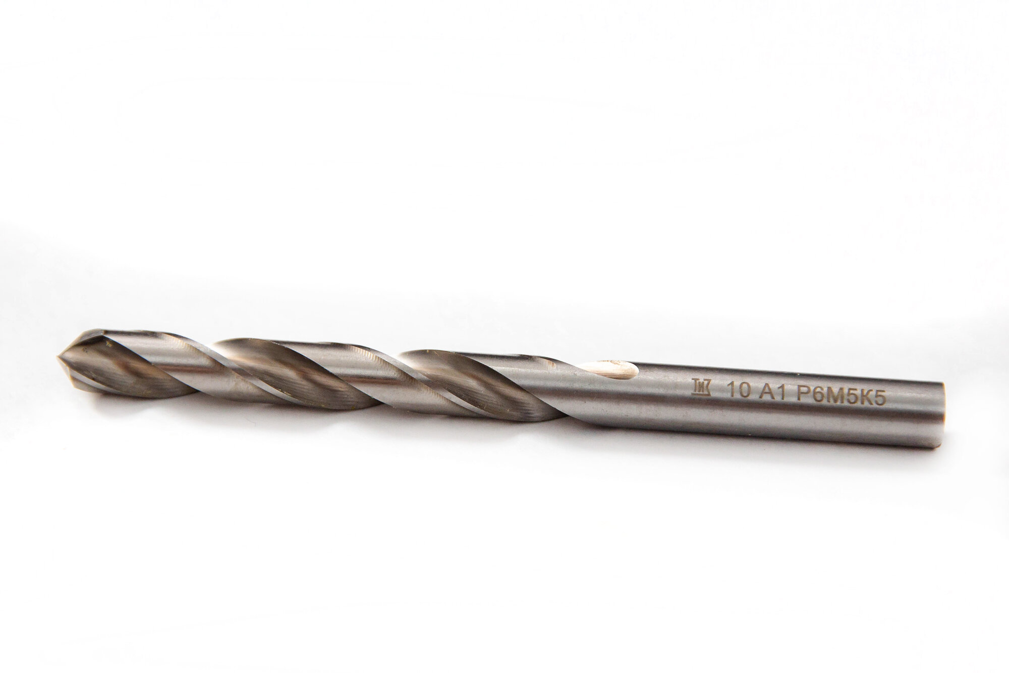 Сверло по металлу 10 мм, сталь Р6М5К5 (кобальт 5%) (ТИЗ)