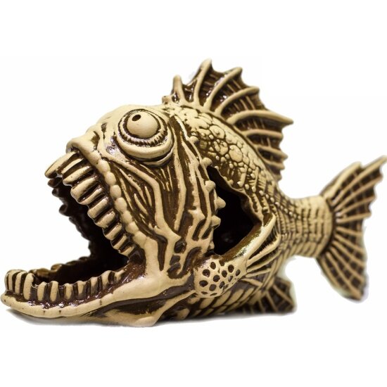 Декорация для аквариума и террариума Орловская Керамика Пиранья 22x8,5x14см