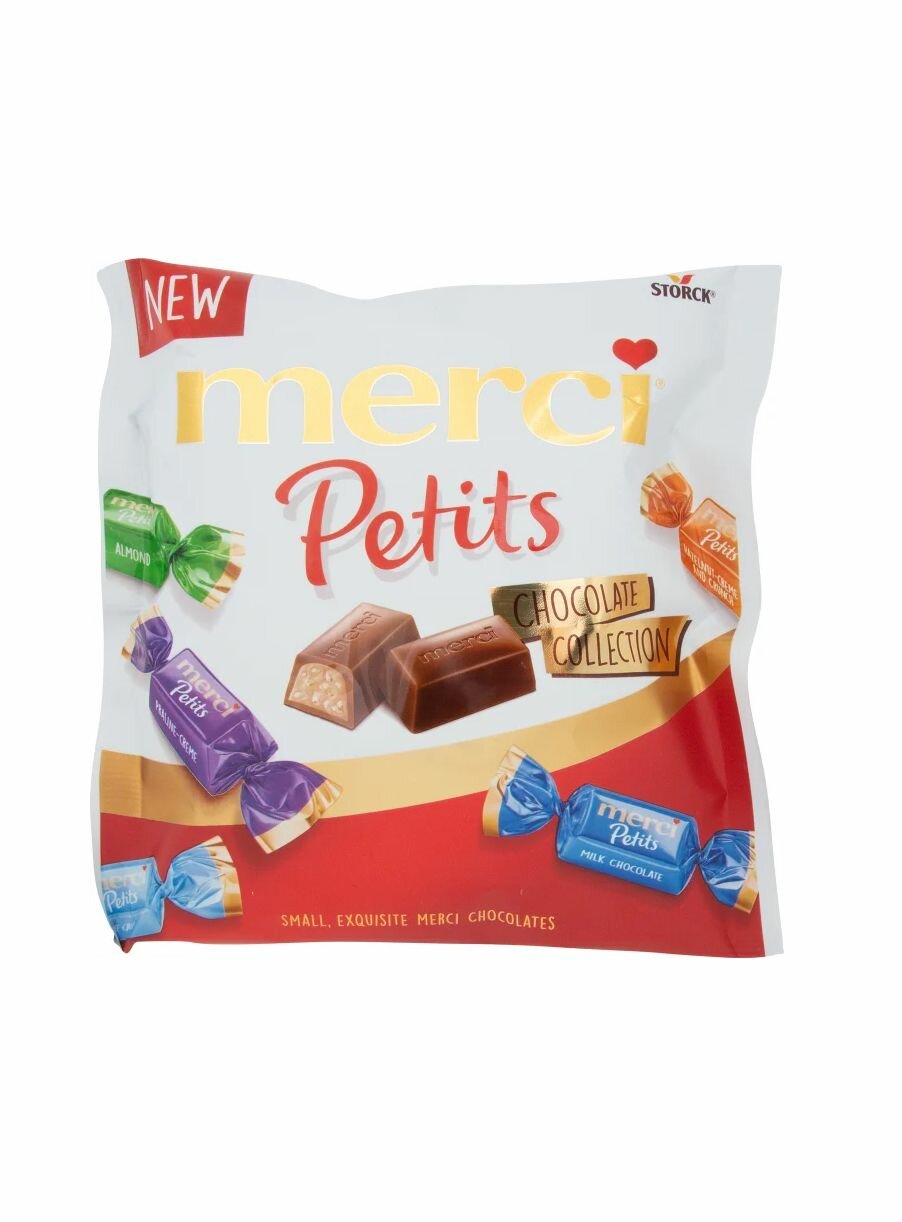 Конфеты Merci Petits Шоколадная коллекция, 125г