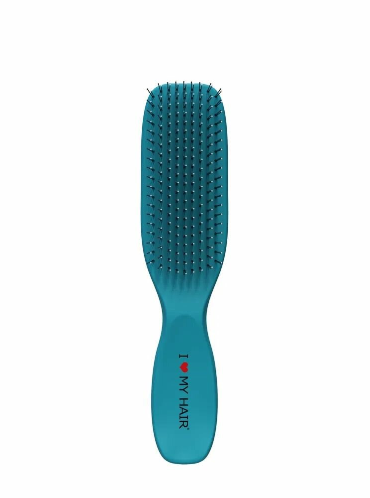 I LOVE MY HAIR, Spider Soft, Щетка парикмахерская, тиффани матовая, размер M