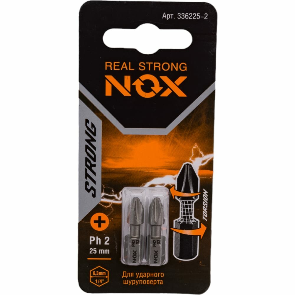 Торсионная бита NOX STRONG