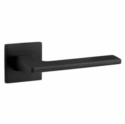Ручки дверные (к-кт - 2шт.) CODE DECO Slim H-30134-A-BLM (черный матовый)