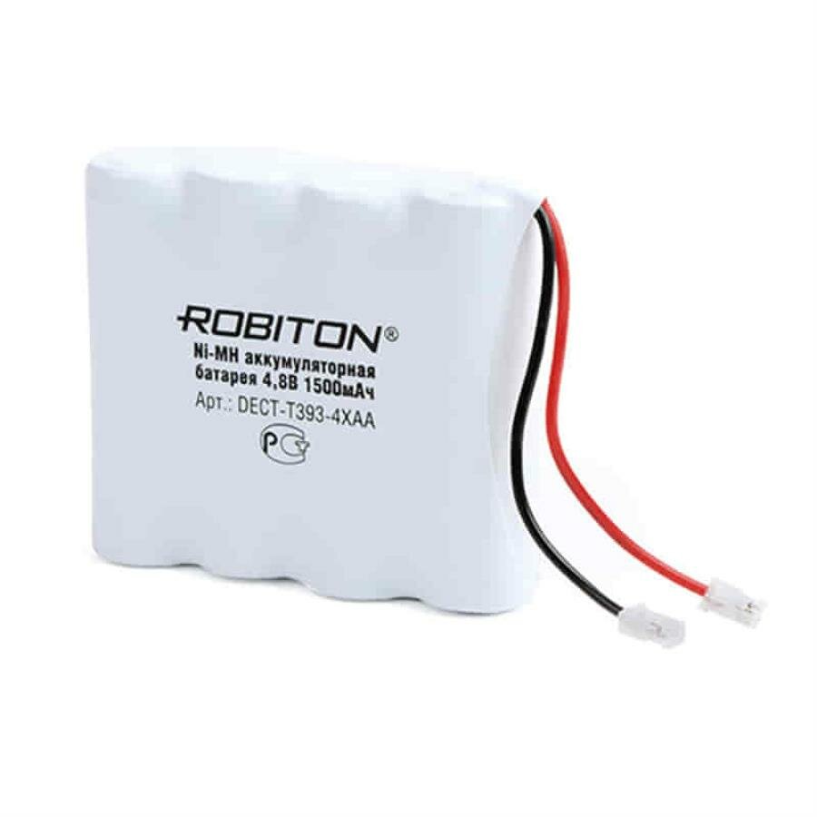 Robiton DECT-T393-4XAA Аккумулятор Ni-MH, 4.8V, 1500mAh