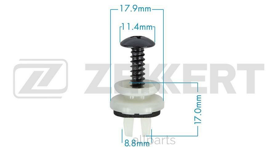 ZEKKERT BE-3620 Клипса крепёжная Mazda (миним. кол-во заказа 10 шт)