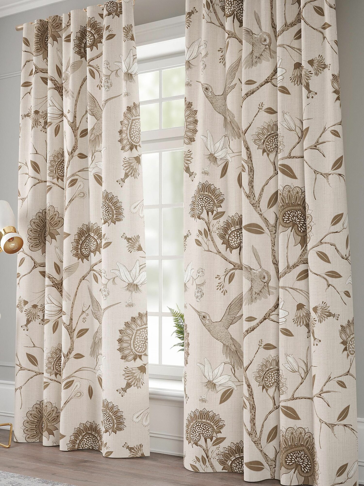 Комплект штор Comfy Way 150х260 см / шторы в комнату 2 шт / Бавиот