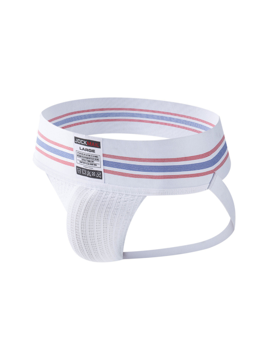 Мужские трусы джоки белые JOCKMAIL JM4021-1 XXL (52)