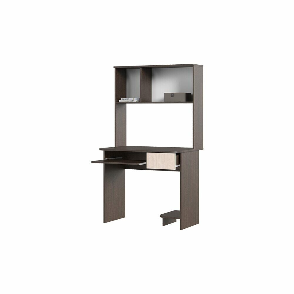 Стол компьютерный №2 (Венге/Белфорт) 90x60x158