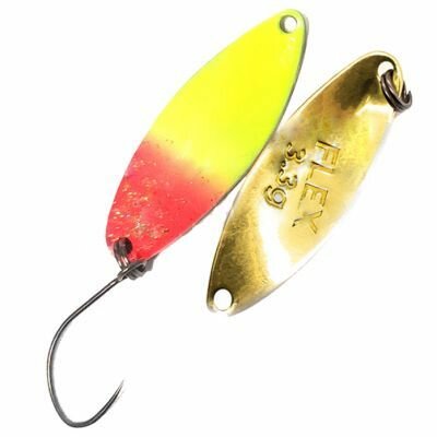 Блесна колеблющаяся Fish Crystal WABLER W40, длина 57мм, вес 7гр # 47