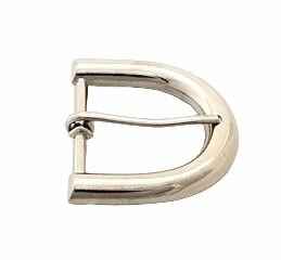 Пряжка для ремня Нева Партнер, 40мм, металл, никель, 6см, 1шт