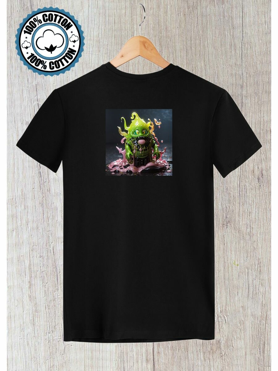 Футболка монст слизняк лавкрафта ктулху