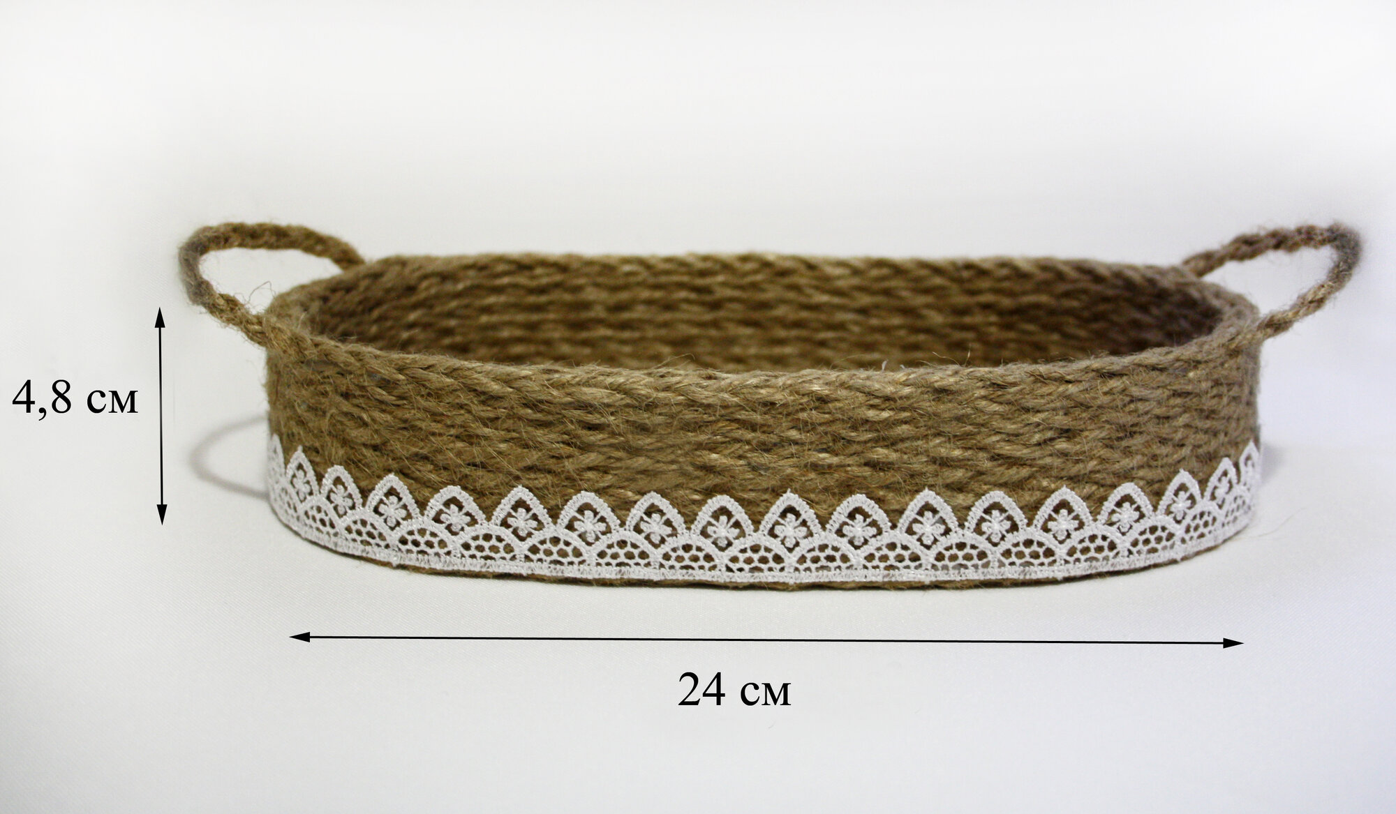 Корзинка пасхальная декоративная L